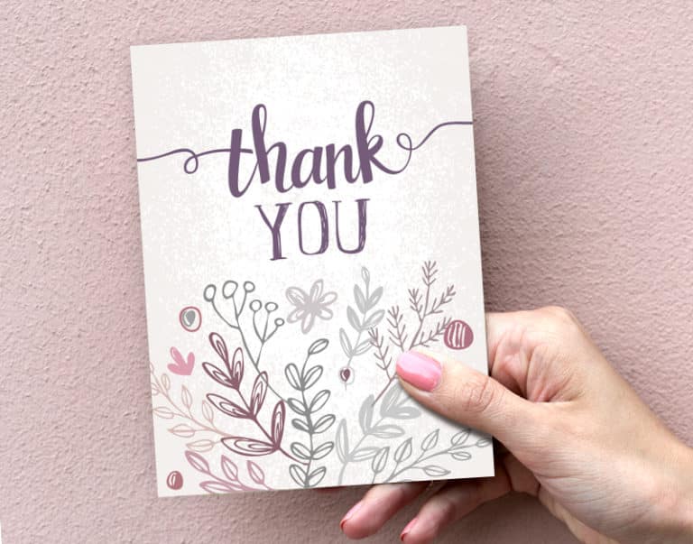 How to Make Thank You Cards That Will Win People Over
