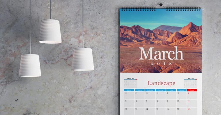 Popular Calendar Themes for 2018 | UPrinting