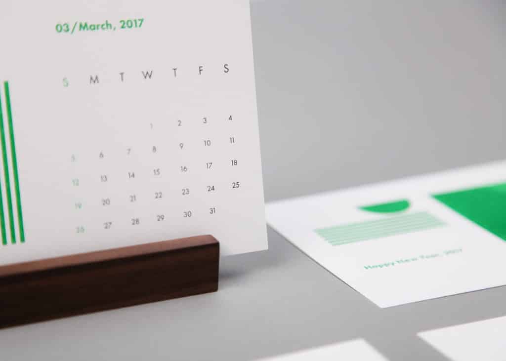 55 Creative and Unique Calendar Designs
