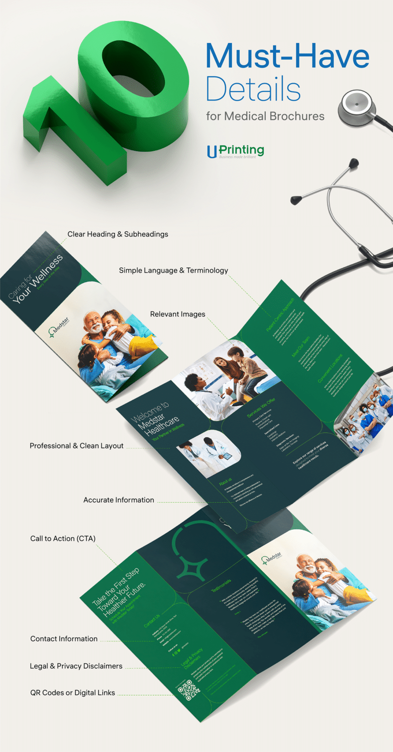 10 Must-Have Details for Medical Brochures | UPrinting