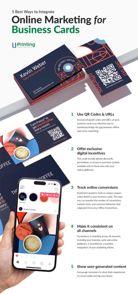 5 Best Ways to Integrate Online Marketing for Business Cards | UPrinting