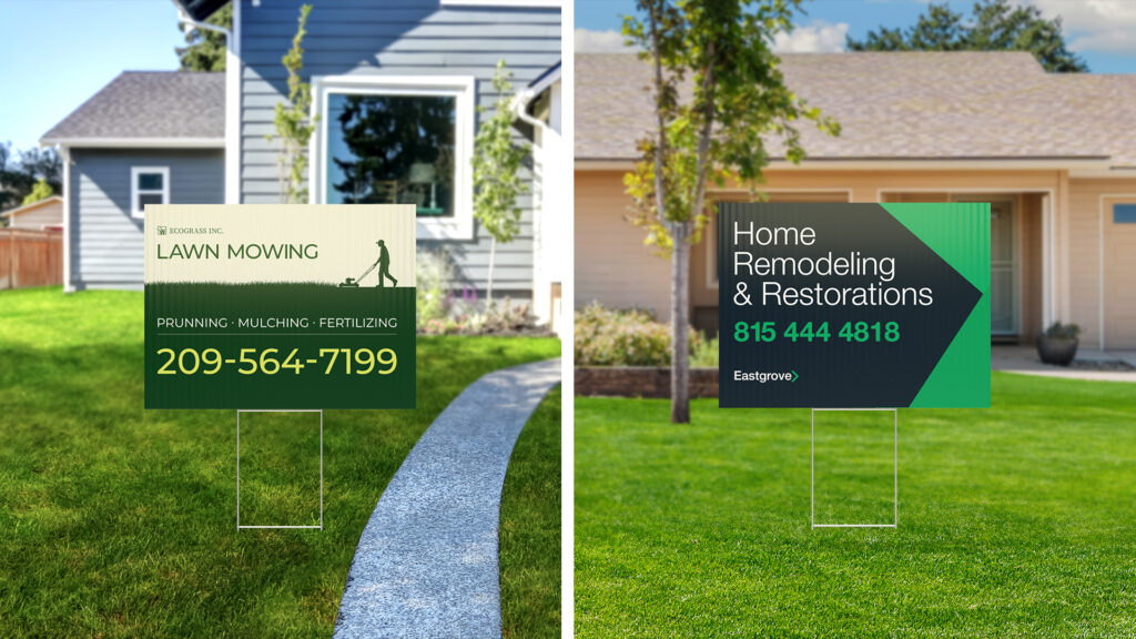 10 Industries Empowered by Yard Signs to Drive Promotions | UPrinting