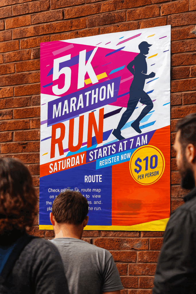 Why Posters Still Pack a Punch in Running Event Marketing | UPrinting